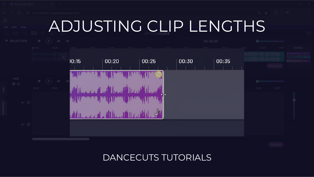 DanceCuts Editor