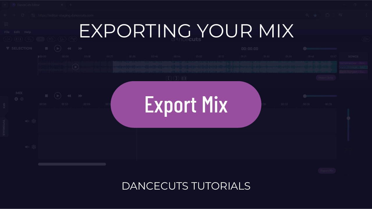DanceCuts Editor